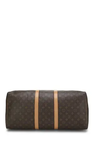 LOUIS VUITTON Monogram Keepall 55 - Brown