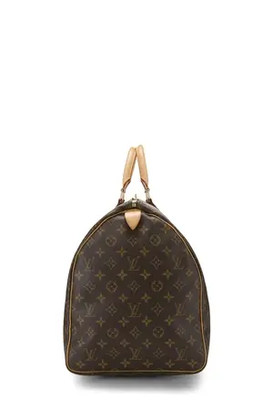 LOUIS VUITTON Monogram Keepall 55 - Brown