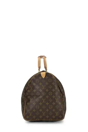 LOUIS VUITTON Monogram Keepall 55 - Brown
