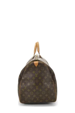 LOUIS VUITTON Monogram Keepall 55 - Brown