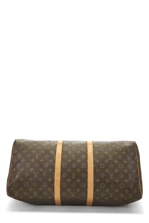LOUIS VUITTON Monogram Keepall 55 - Brown