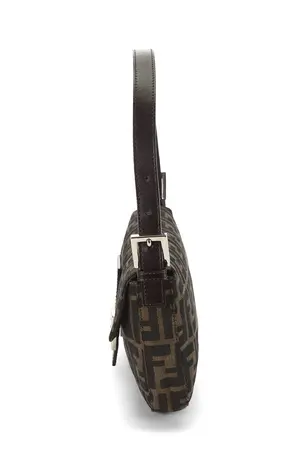 Fendi Zucca Canvas Baguette - Brown