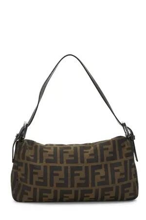 Fendi Zucca Canvas Baguette