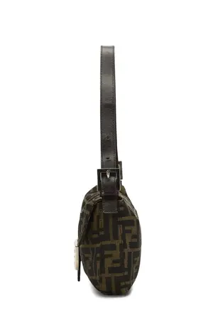 Fendi Zucca Canvas Baguette - Brown