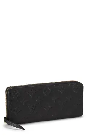 LOUIS VUITTON Monogram Empreinte Clemence Wallet