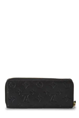 LOUIS VUITTON Monogram Empreinte Clemence Wallet