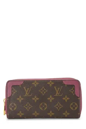 LOUIS VUITTON Monogram Canvas Sarah Retiro Wallet - Pink