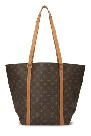 LOUIS VUITTON Monogram Sac Shopping - Brown