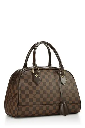 LOUIS VUITTON Damier Ebene Duomo Top Handle Bag