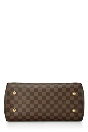 LOUIS VUITTON Damier Ebene Duomo Top Handle Bag