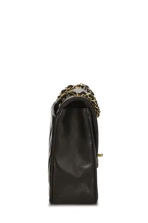 Chanel Chevron Lambskin Envelope Flap Bag - Black