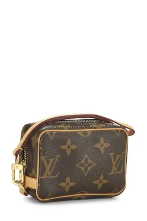 LOUIS VUITTON Monogram Canvas Wapity Case - Brown