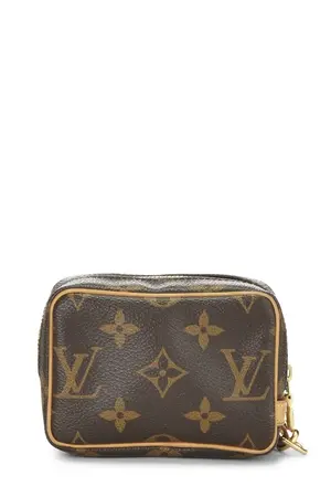 LOUIS VUITTON Monogram Canvas Wapity Case - Brown