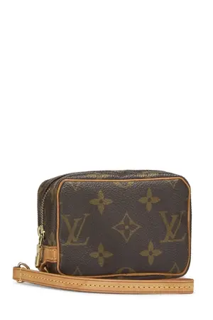 LOUIS VUITTON Monogram Canvas Wapity Case - Brown