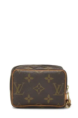 LOUIS VUITTON Monogram Canvas Wapity Case - Brown