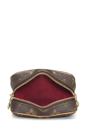 LOUIS VUITTON Monogram Canvas Wapity Case - Brown