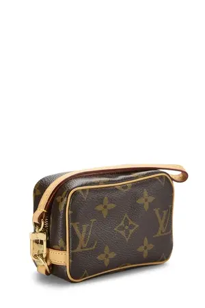 LOUIS VUITTON Monogram Canvas Wapity Case - Brown
