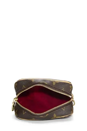 LOUIS VUITTON Monogram Canvas Wapity Case - Brown