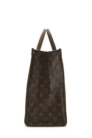 LOUIS VUITTON Giant Monogram On The Go - Brown
