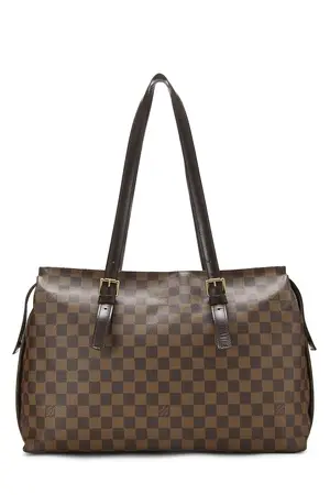 LOUIS VUITTON Damier Ebene Chelsea Shoulder Bag - Brown