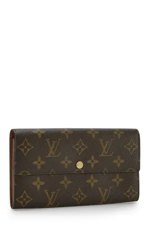 LOUIS VUITTON Monogram Canvas Porte Monnaie Credit