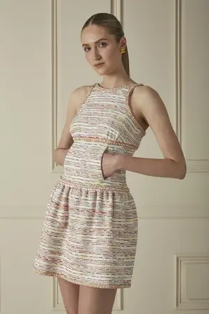 Chanel Tweed Dress - Multi