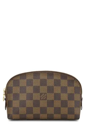 LOUIS VUITTON Damier Ebene Pochette Cosmetique - Brown