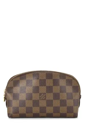 LOUIS VUITTON Damier Ebene Pochette Cosmetique - Brown