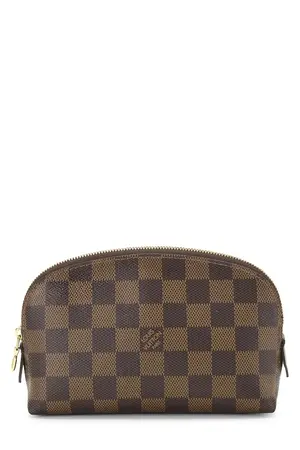 LOUIS VUITTON Damier Ebene Pochette Cosmetique - Brown