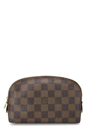 LOUIS VUITTON Damier Ebene Pochette Cosmetique - Brown
