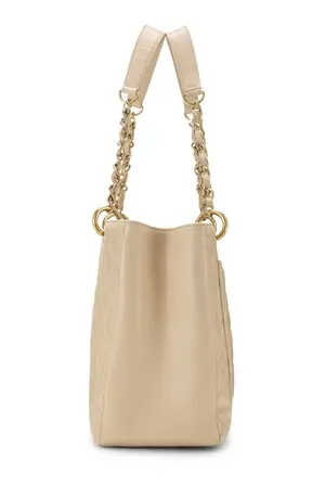 Chanel Quilted Caviar Grand Shopping Tote