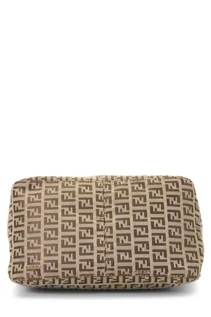 Fendi Zucca Canvas Shoulder Bag - Beige