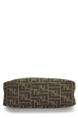 Fendi Zucca Canvas Shoulder Bag - Brown