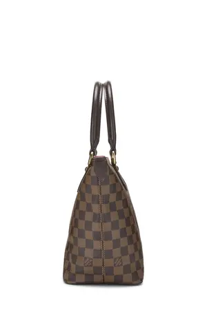LOUIS VUITTON Damier Ebene Saleya Tote - Brown