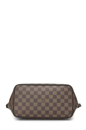 LOUIS VUITTON Damier Ebene Saleya Tote - Brown