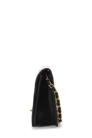 Chanel Quilted Lambskin Small Full Flap Bag - Black