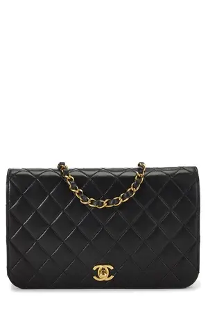 CHANEL Chanel Quilted Lambskin Small Full Flap Bag
