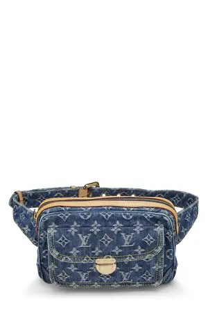 LOUIS VUITTON Monogram Denim Bumbag - Blue