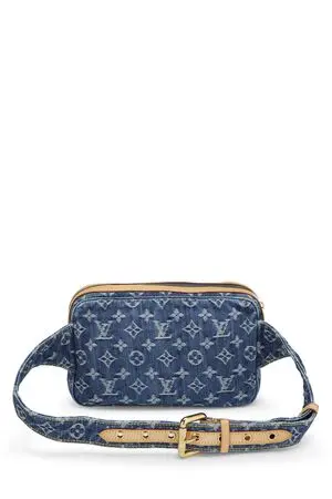 LOUIS VUITTON Monogram Denim Bumbag - Blue