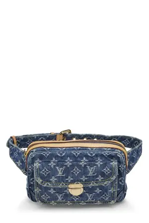 LOUIS VUITTON Monogram Denim Bumbag - Blue