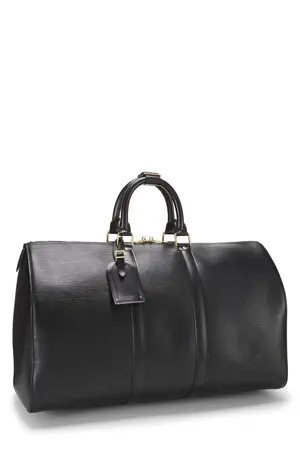 LOUIS VUITTON Epi Keepall 45 - Black
