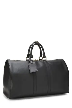 LOUIS VUITTON Epi Keepall 45 - Black