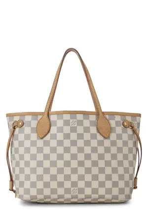 LOUIS VUITTON Damier Azur - White
