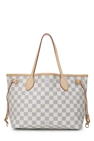 LOUIS VUITTON Damier Azur - White