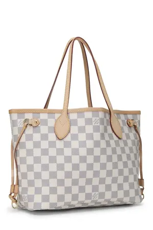 LOUIS VUITTON Damier Azur - White