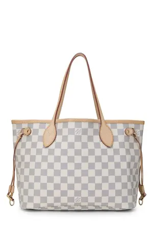 LOUIS VUITTON Damier Azur - White