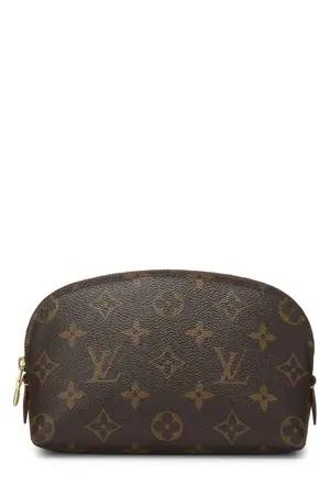 LOUIS VUITTON Monogram Canvas Pochette Cosmétique - Brown