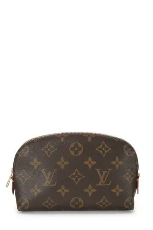 LOUIS VUITTON Louis Vuitton Monogram Canvas Pochette Cosmétique Brown
