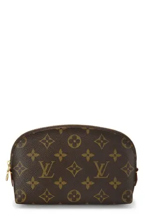 LOUIS VUITTON Monogram Canvas Pochette Cosmétique - Brown