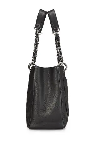 Chanel Quilted Caviar Grand Shopping Tote